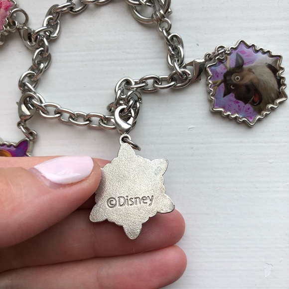 Disney | Jewelry | Silver Disney Frozen Elsa Charm Bracelet | Poshmark